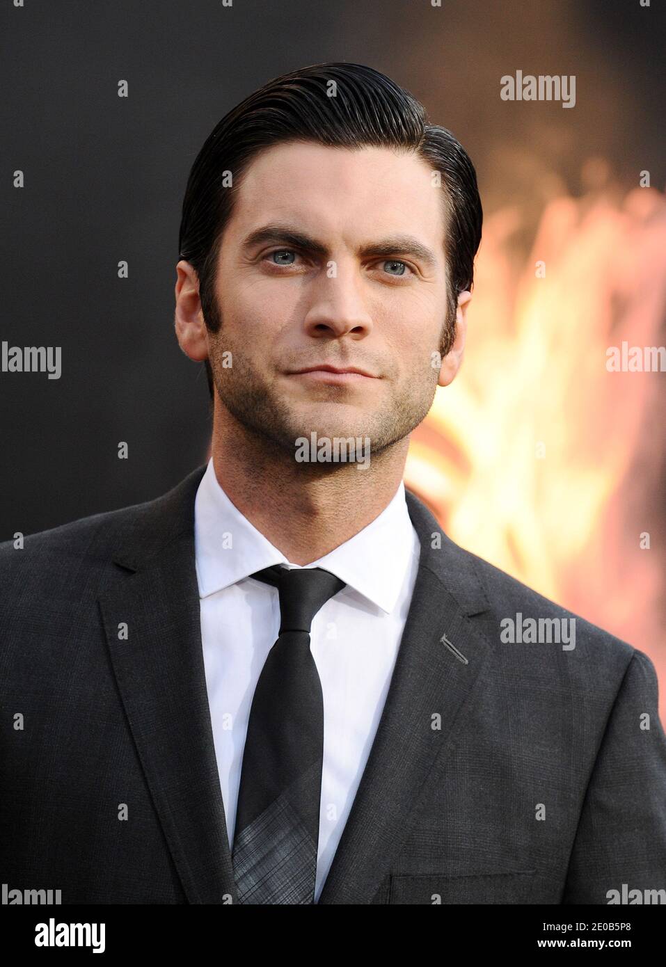 Wes Bentley attends the World Premiere of Lions Gate's The Hunger Games ...