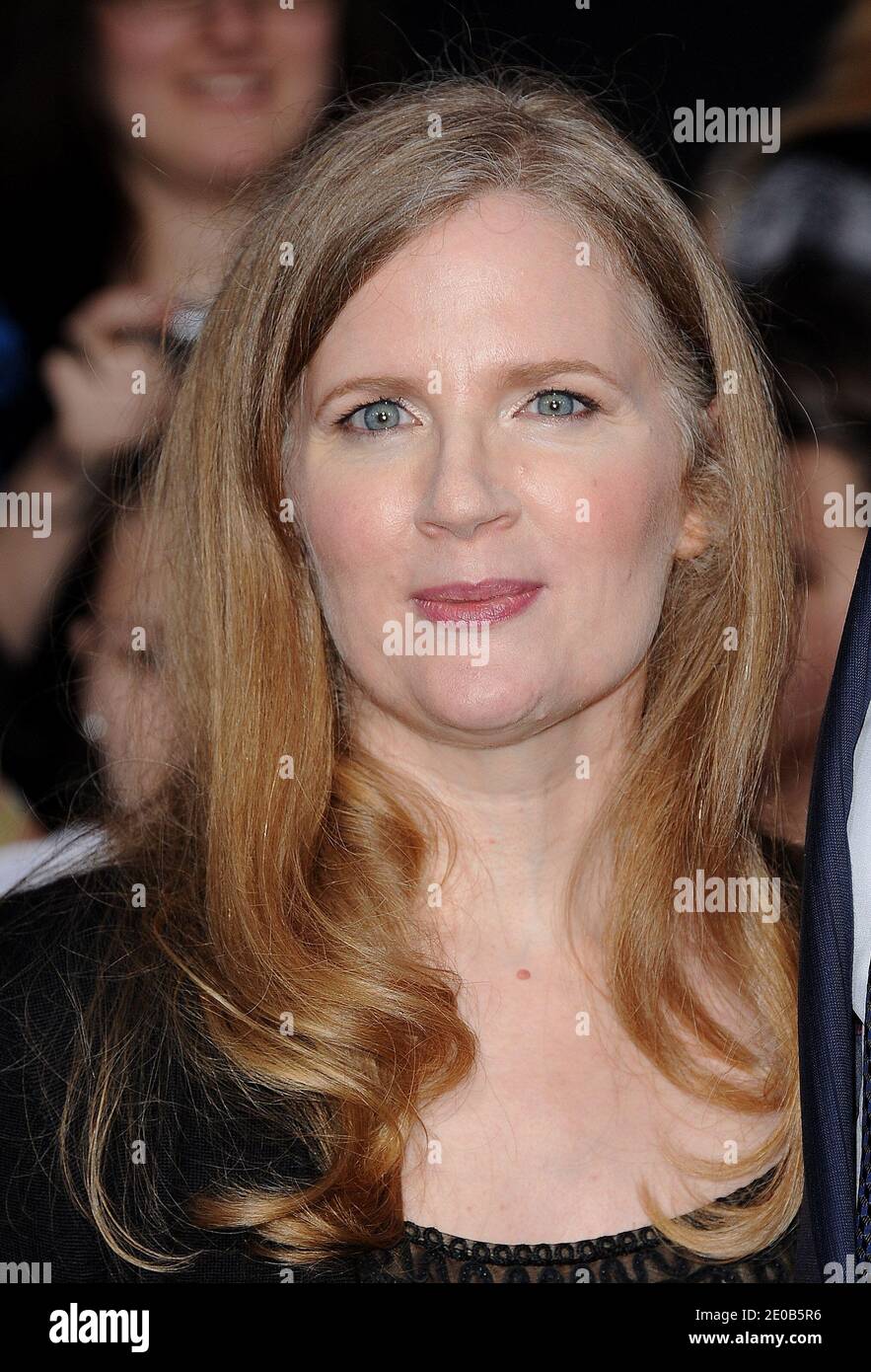 Suzanne Collins attends the World Premiere of Lions Gate's The Hunger ...