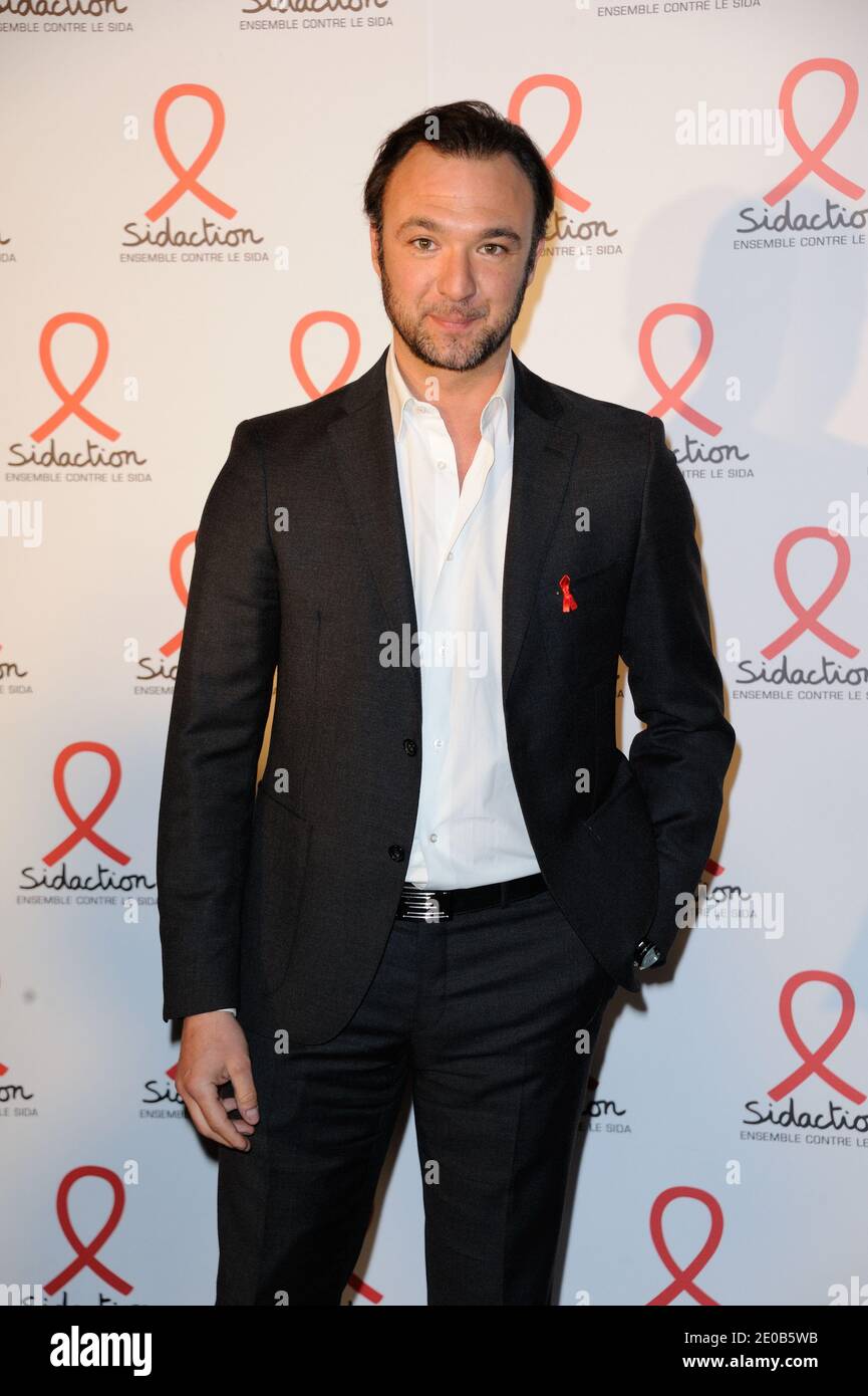 Alexandre Devoise posing at a photocall for the launch party of the ...