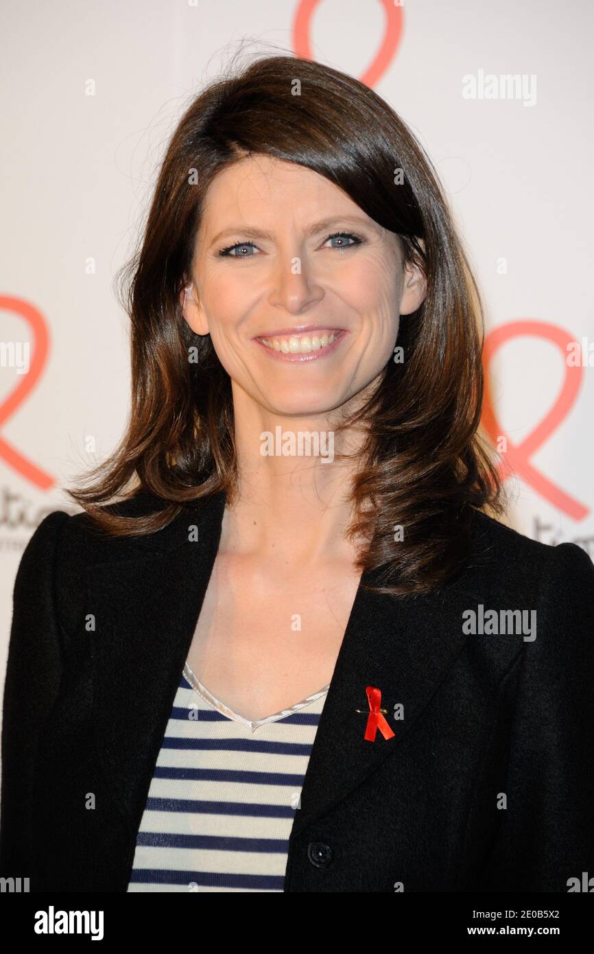 Magali Lunel posing at a photocall for the launch party of the 2012 ...