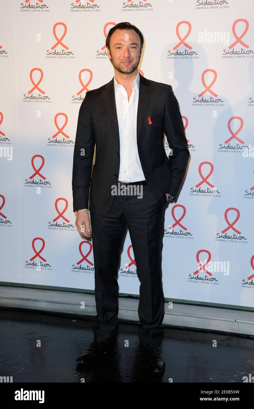 Alexandre Devoise posing at a photocall for the launch party of the ...