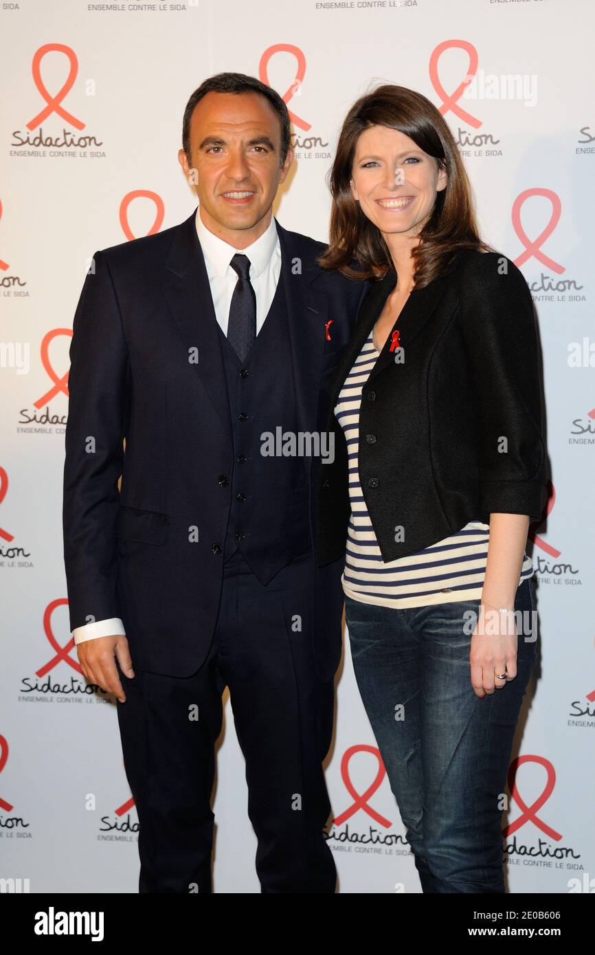 Magali Lunel posing at a photocall for the launch party of the 2012 ...