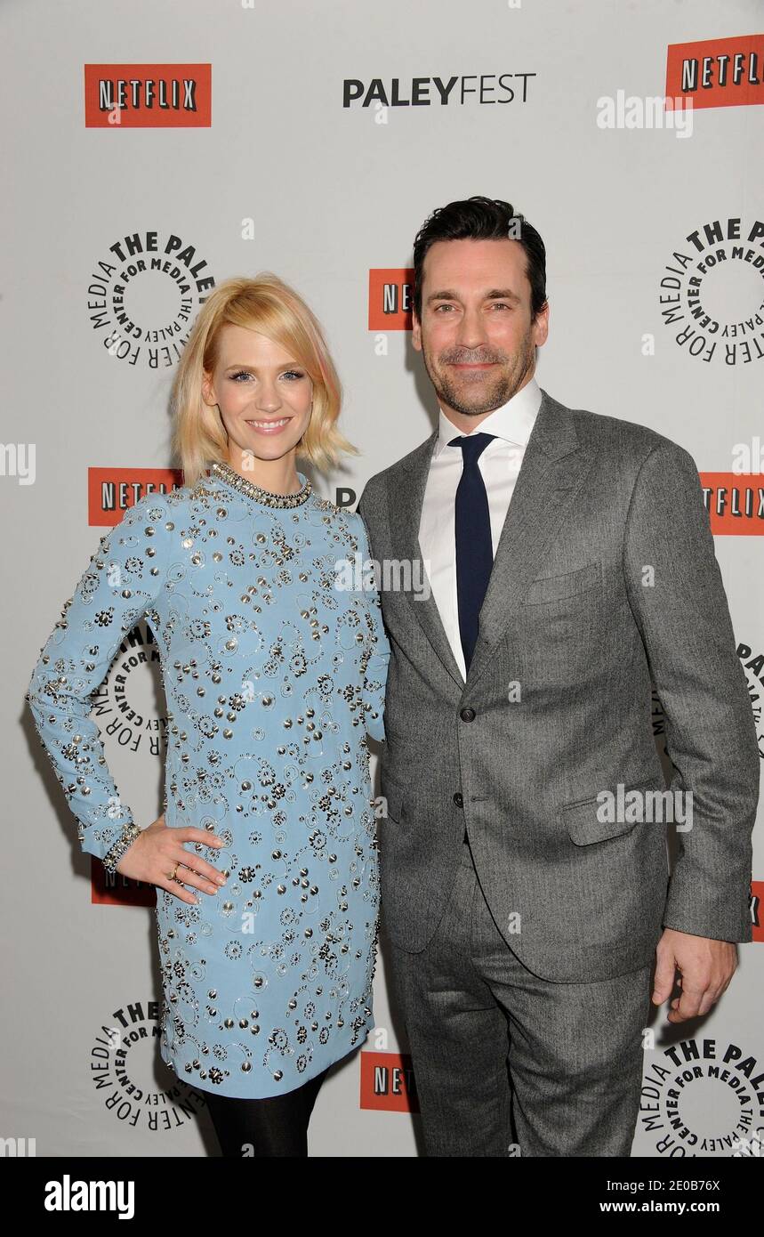 January jones jon hamm mad men hi-res stock photography and images - Alamy