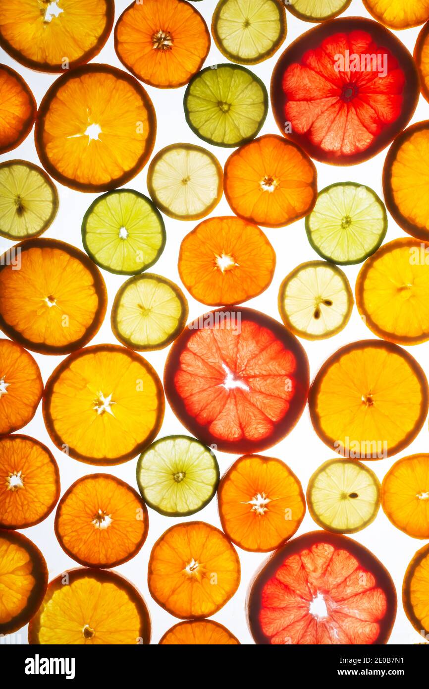 Slices of lemon object photography hi-res stock photography and images - Alamy