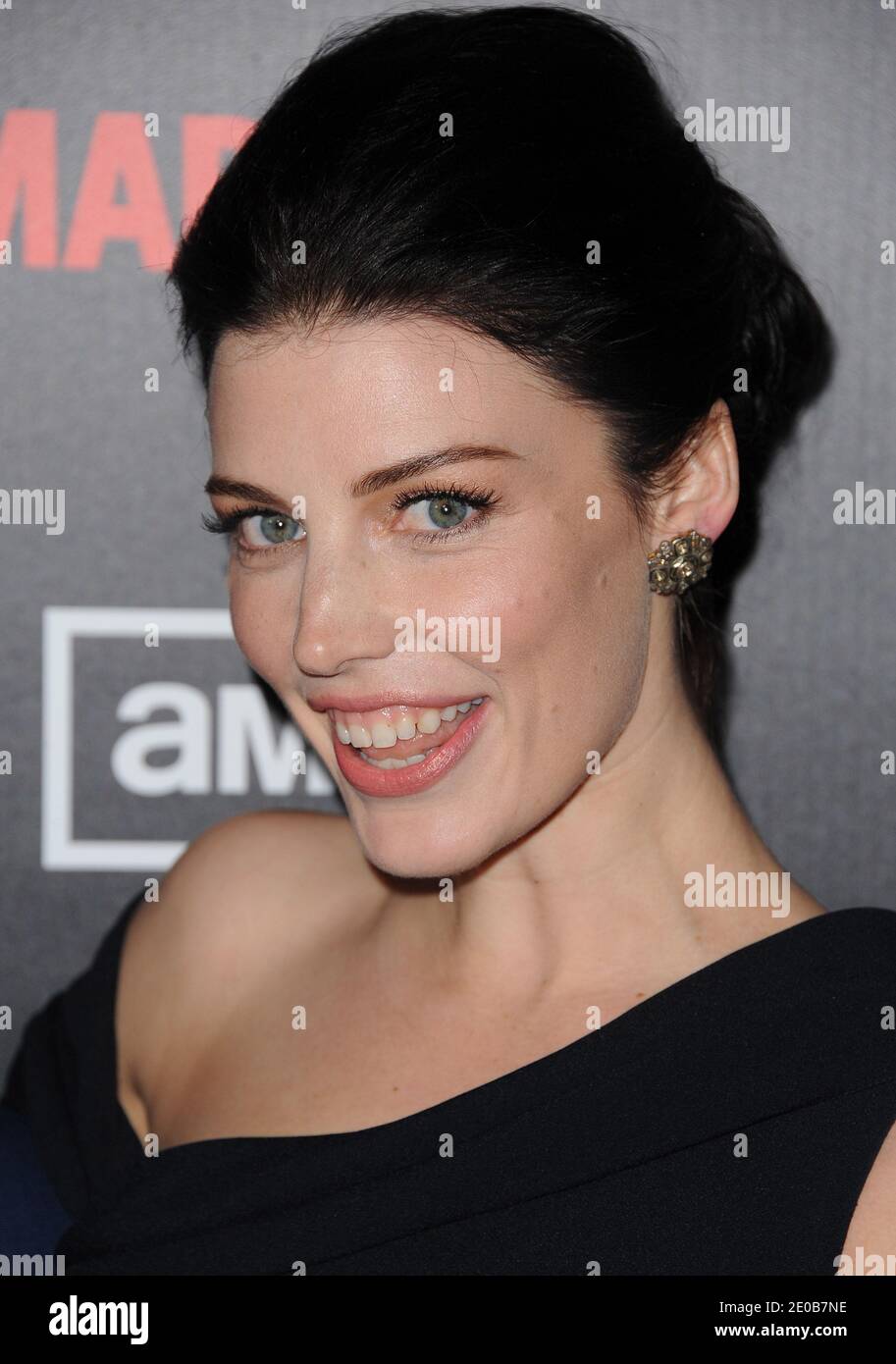 Jessica Pare attends the "Mad Men" season 5 premiere held at the ...