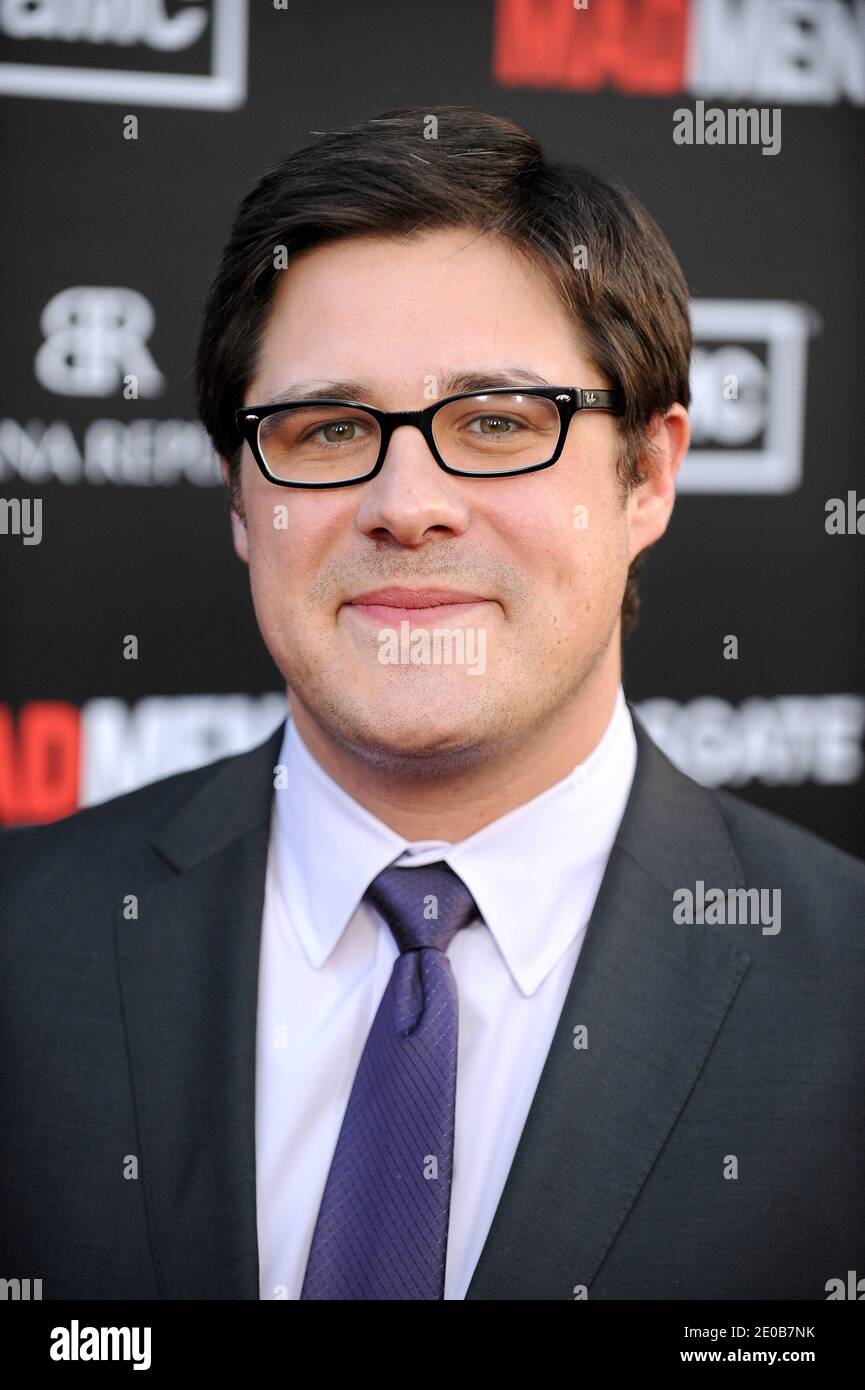 Rich Sommer attends the "Mad Men" season 5 premiere held at the ...