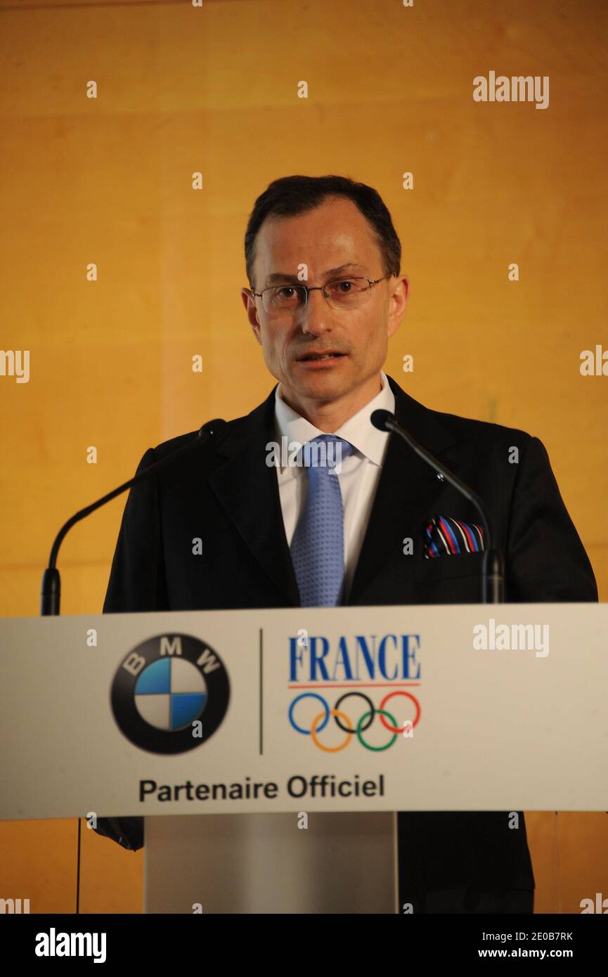 Philippe Dehennin, director of BMW Group France during BMW Team ...