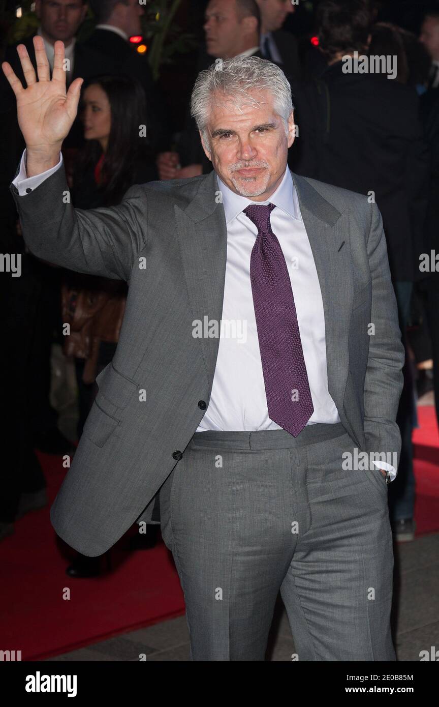 Director Gary Ross arriving for the France premiere of The Hunger Games ...