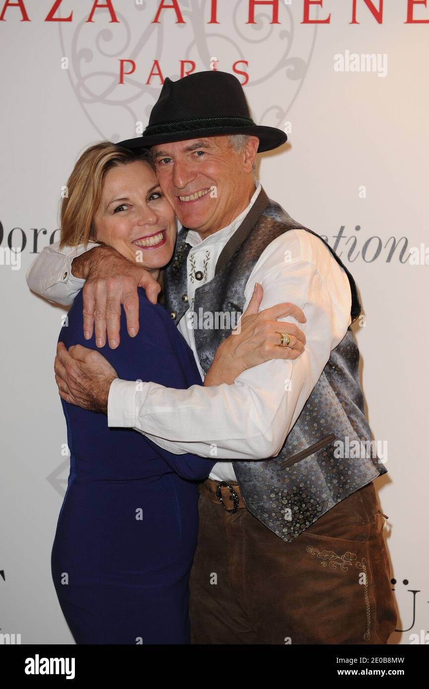 Isabelle Morin, Werner Kuechler attending a Bavarian-themed Beer Fest ...