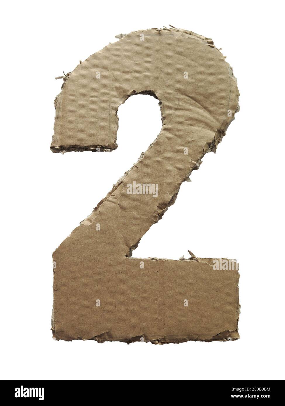 Number two shape Cut Out Stock Images & Pictures - Alamy