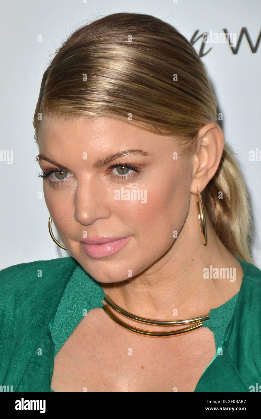Fergie arriving for Voli Light Vodkas Celebrates the launch of Don-A ...