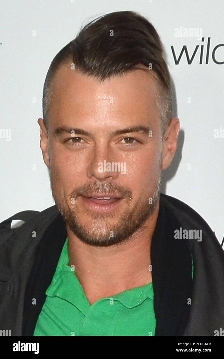 Josh Duhamel arriving for Voli Light Vodkas Celebrates the launch of ...