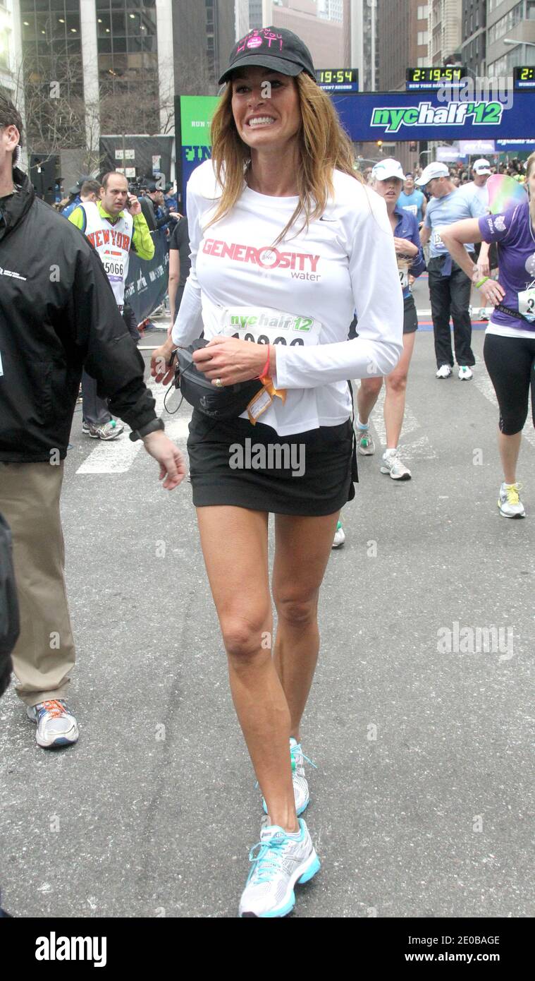 TV personality Kelly Killoren Bensimon running the New York City Half ...