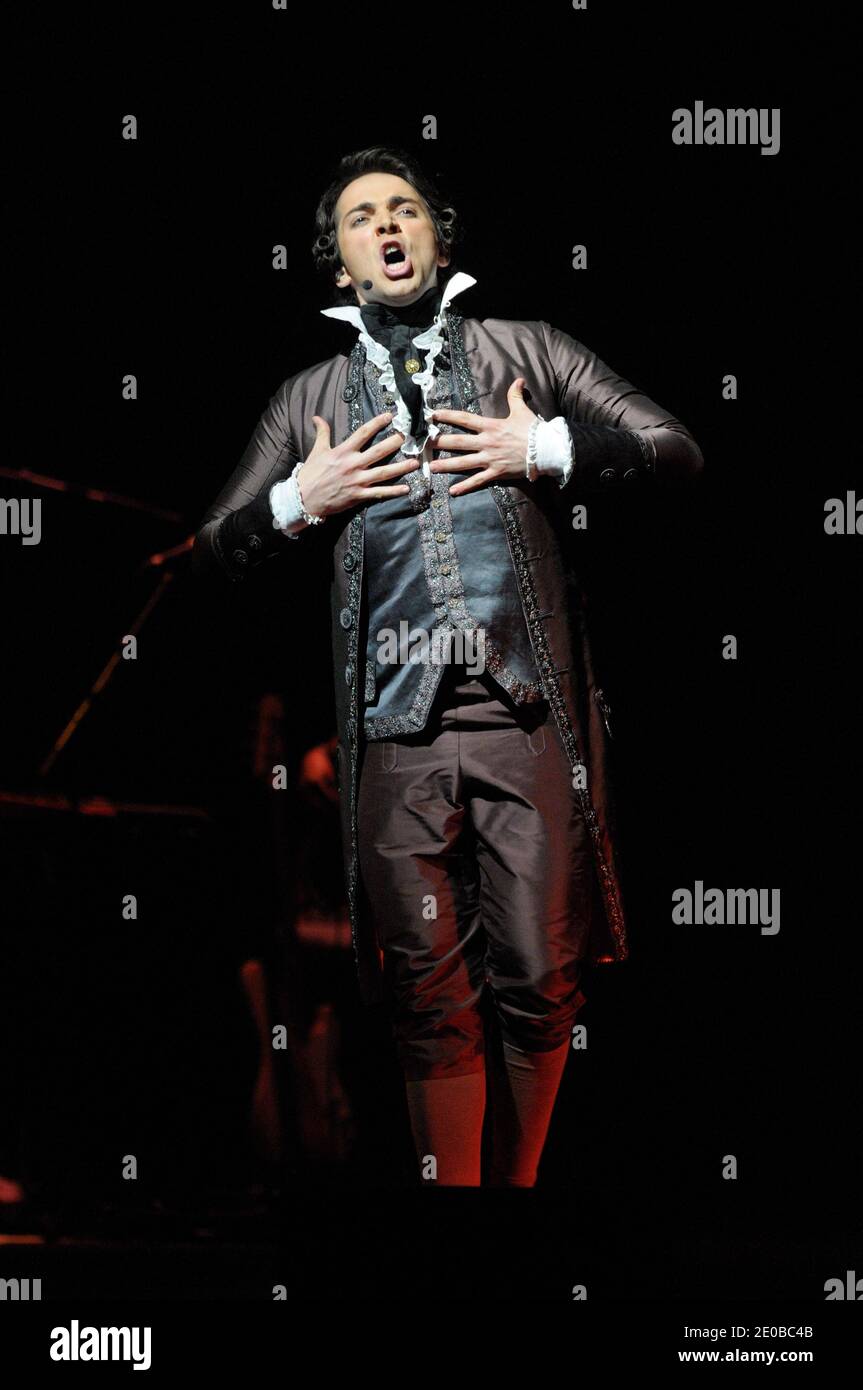 Sebastien Agius performing during new Dove Attia and Albert Cohen ...