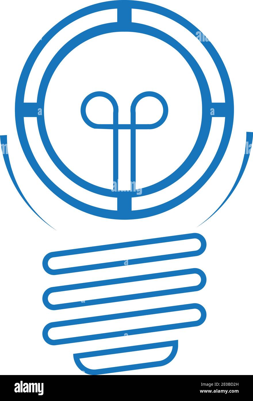 Light and bulbs vector icons set. Illumination and electricity concept. Different kinds of bulbs ...