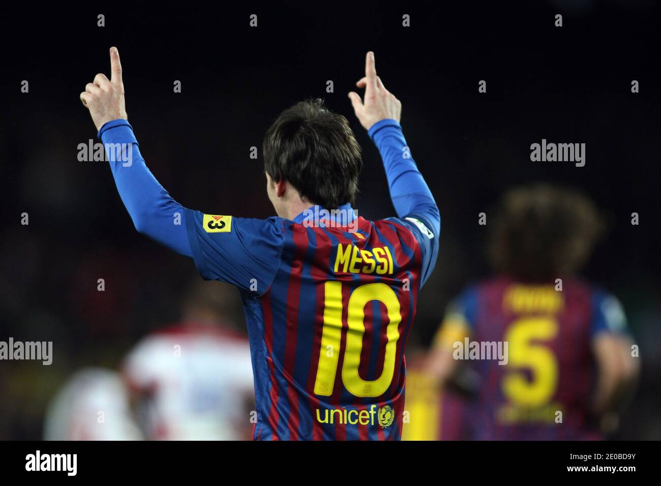 Lionel messi barcelona goals hi-res stock photography and images - Alamy