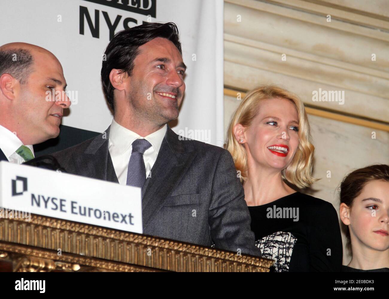 Mad men cast members january jones hi-res stock photography and images ...