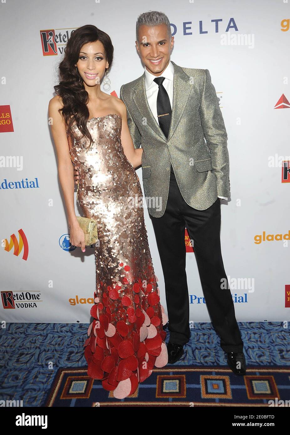 Isis King and Jay Manuel attending the '23rd Annual GLAAD Media Awards ...