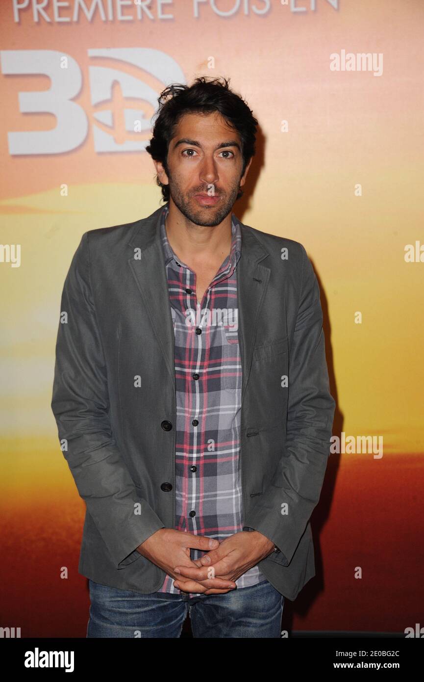 Mathieu Delarive attends the premiere of 'Le Roi Lion 3D' at Gaumont ...