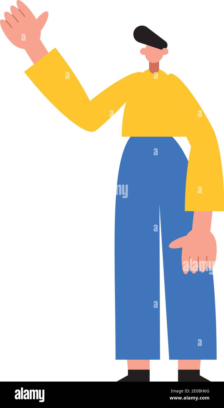 Hello boy Stock Vector Images - Alamy