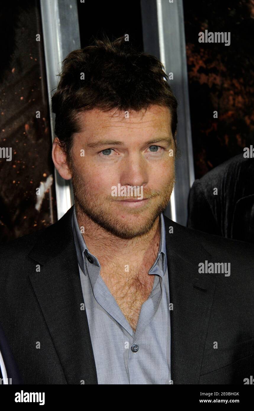 Sam Worthington attending the World Premiere of Wrath of the Titans at ...