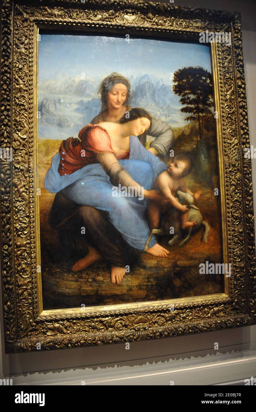 Leonardo Da Vinci's Latest Exhibition :'The Saint Anne' Leonardo Da ...