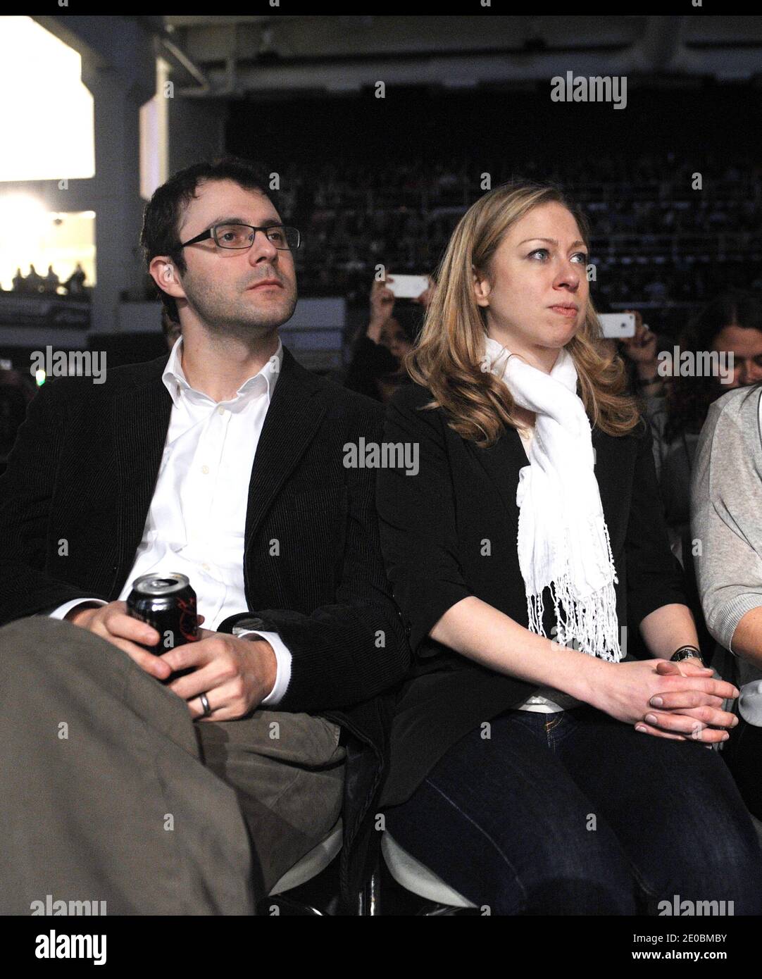 Chelsea clinton husband marc mezvinsky hi-res stock photography and ...