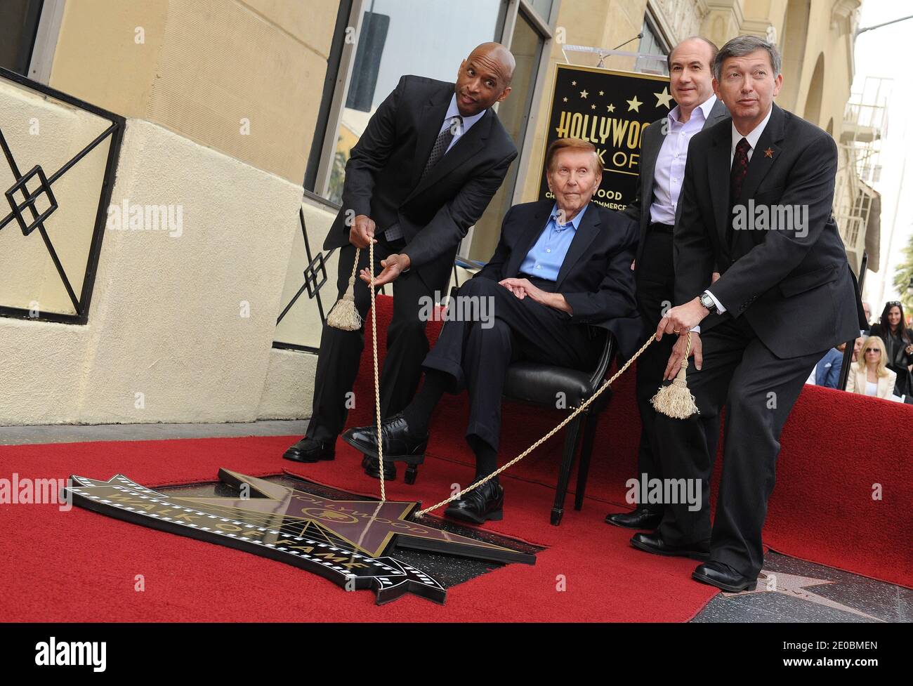 Philippe Dauman introduces Sumner Redstone who is honored with a Star ...