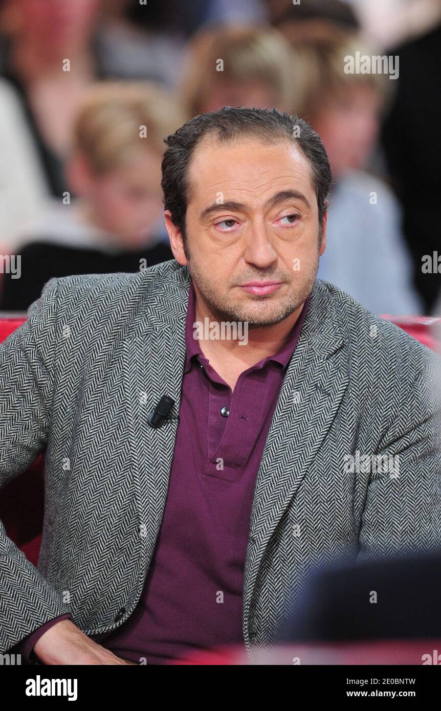Patrick Timsit at the taping of Vivement Dimanche on February 29, 2012 ...