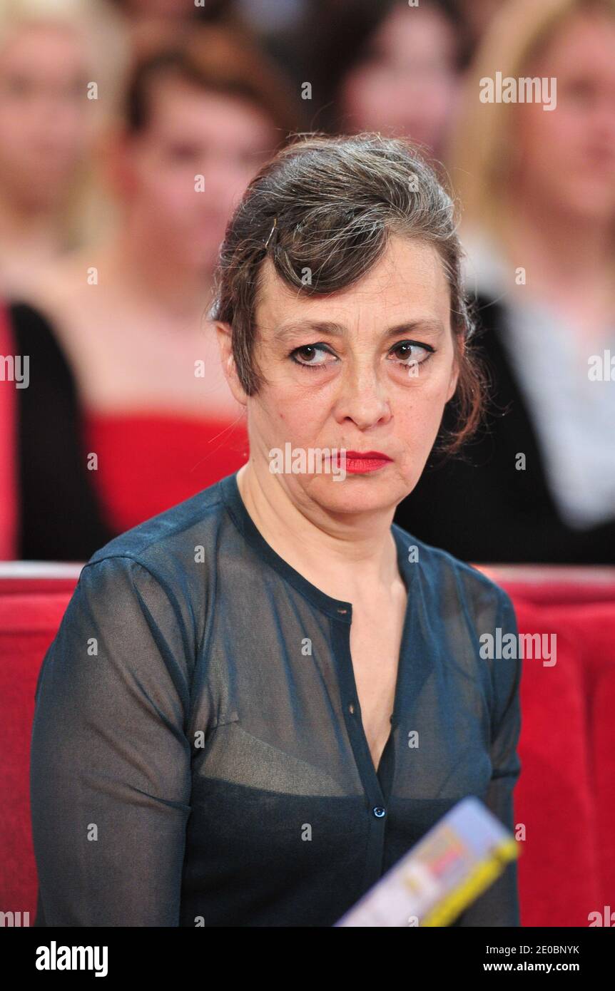 Catherine Ringer at the taping of Vivement Dimanche on March 21, 2012 ...