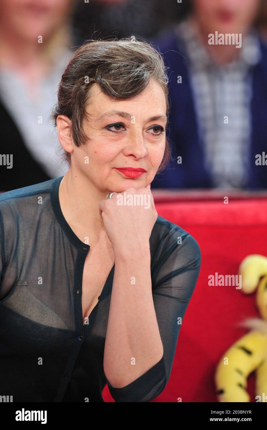 Catherine Ringer at the taping of Vivement Dimanche on March 21, 2012 ...