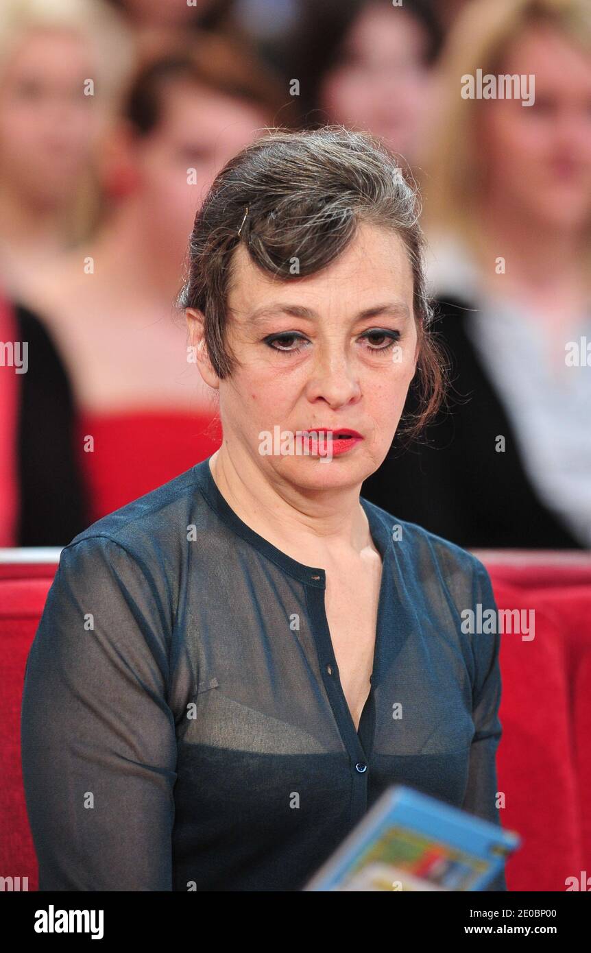 Catherine Ringer at the taping of Vivement Dimanche on March 21, 2012 ...