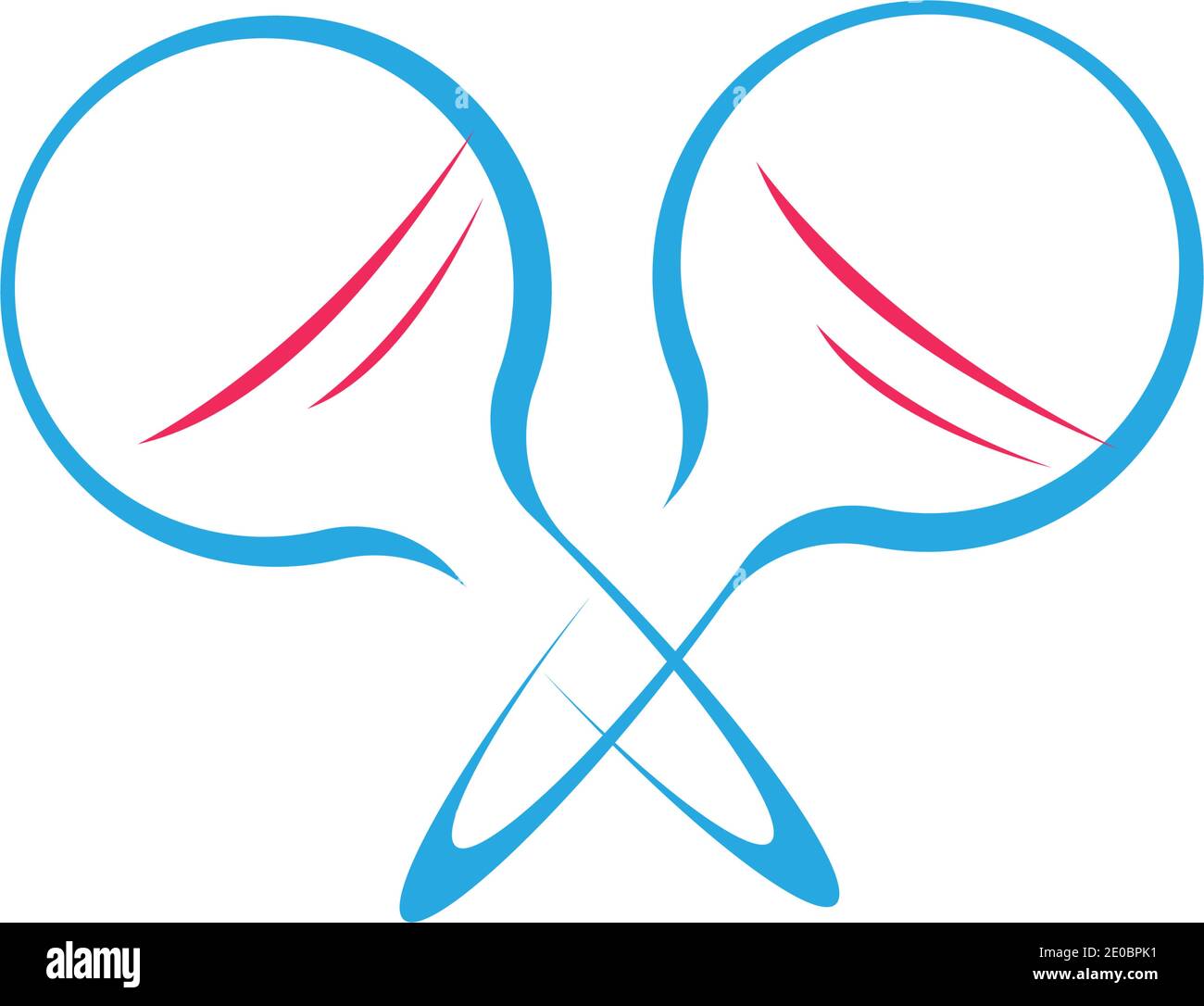 Maracas musical instrument icon. gradation style sign for mobile ...