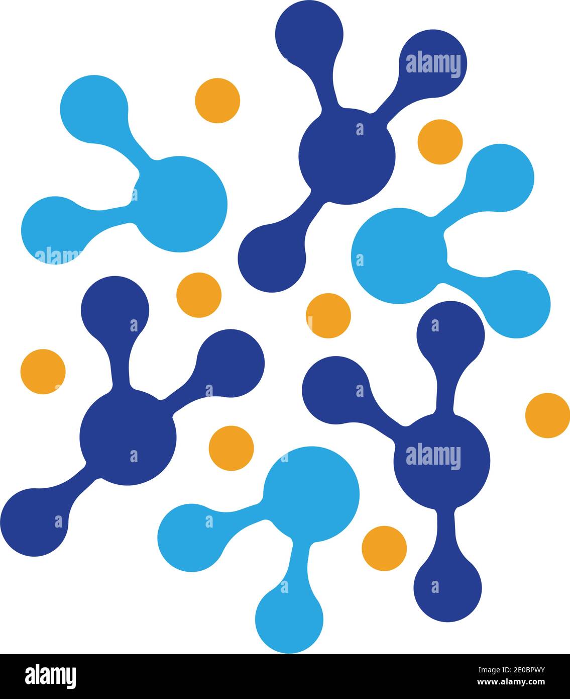 molecule logo vector icon illustration design template Stock Vector ...