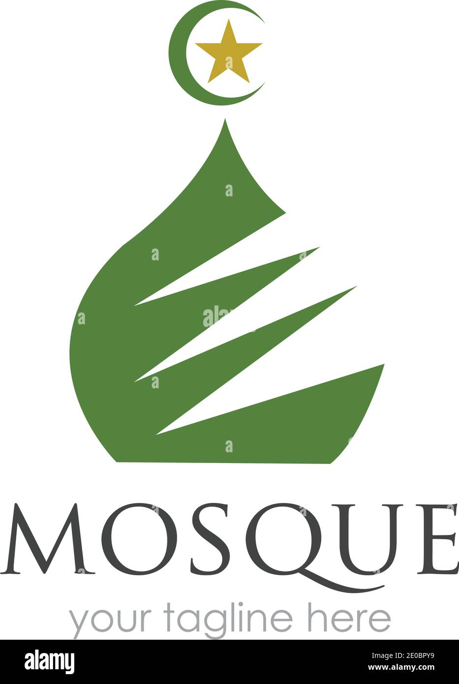 Mosque Logo Template Design Vector, Emblem, Concept Design, Creative ...