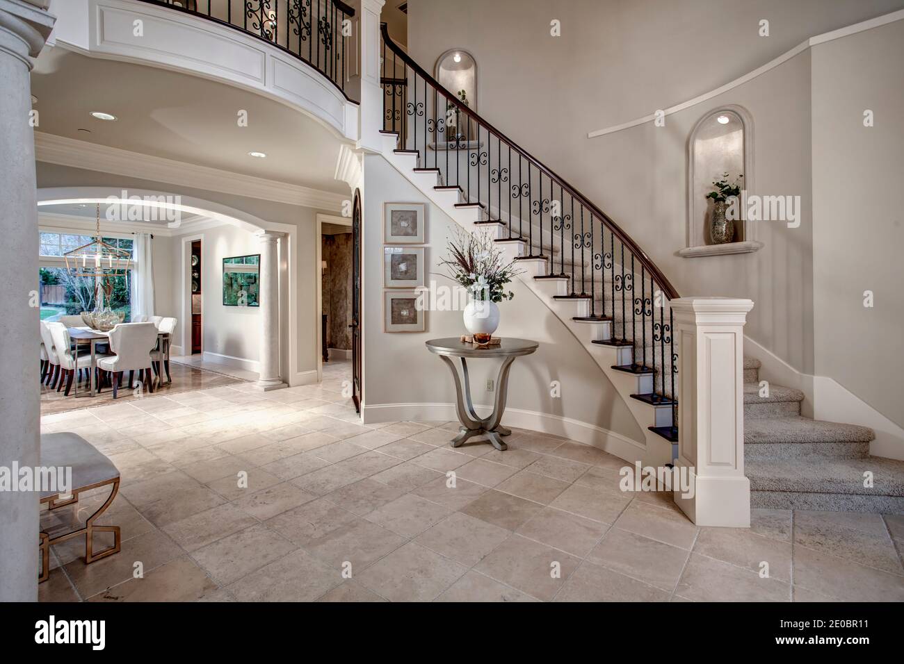 Home Interior - Entry Stock Photo - Alamy