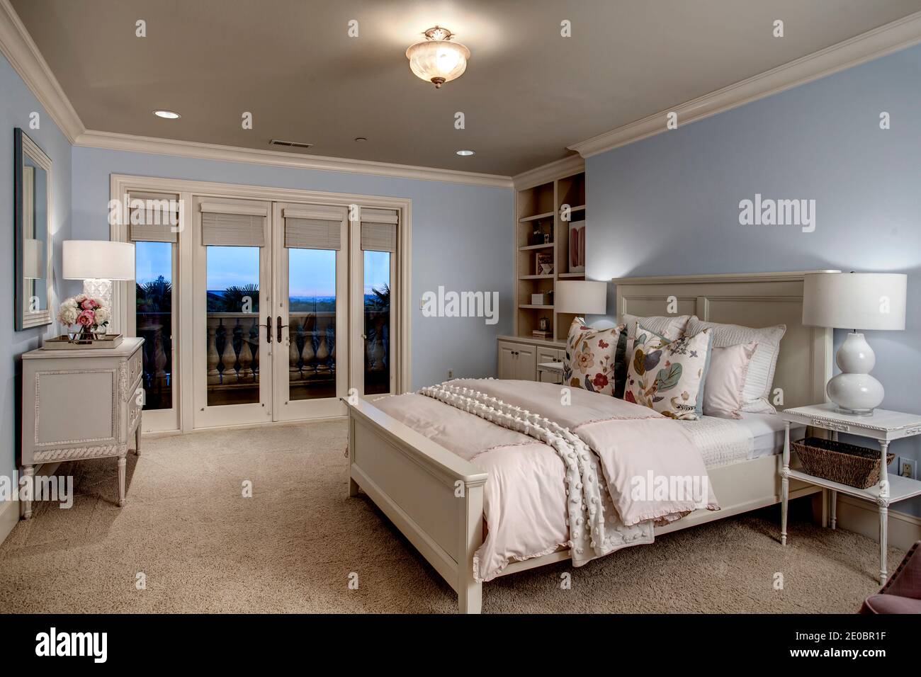 Home Interior - Bedroom Stock Photo - Alamy