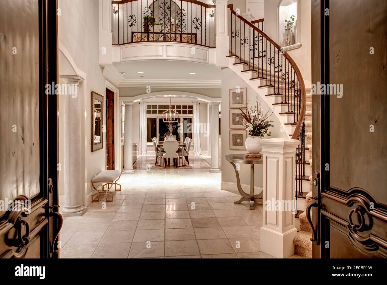 Home Interior - Entry Stock Photo - Alamy
