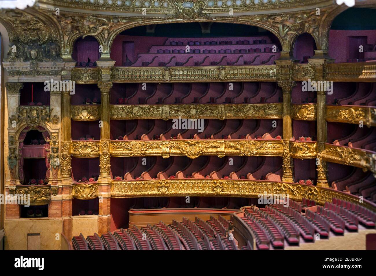 Scale model of Palais Garnier opera house in Paris Stock Photo - Alamy