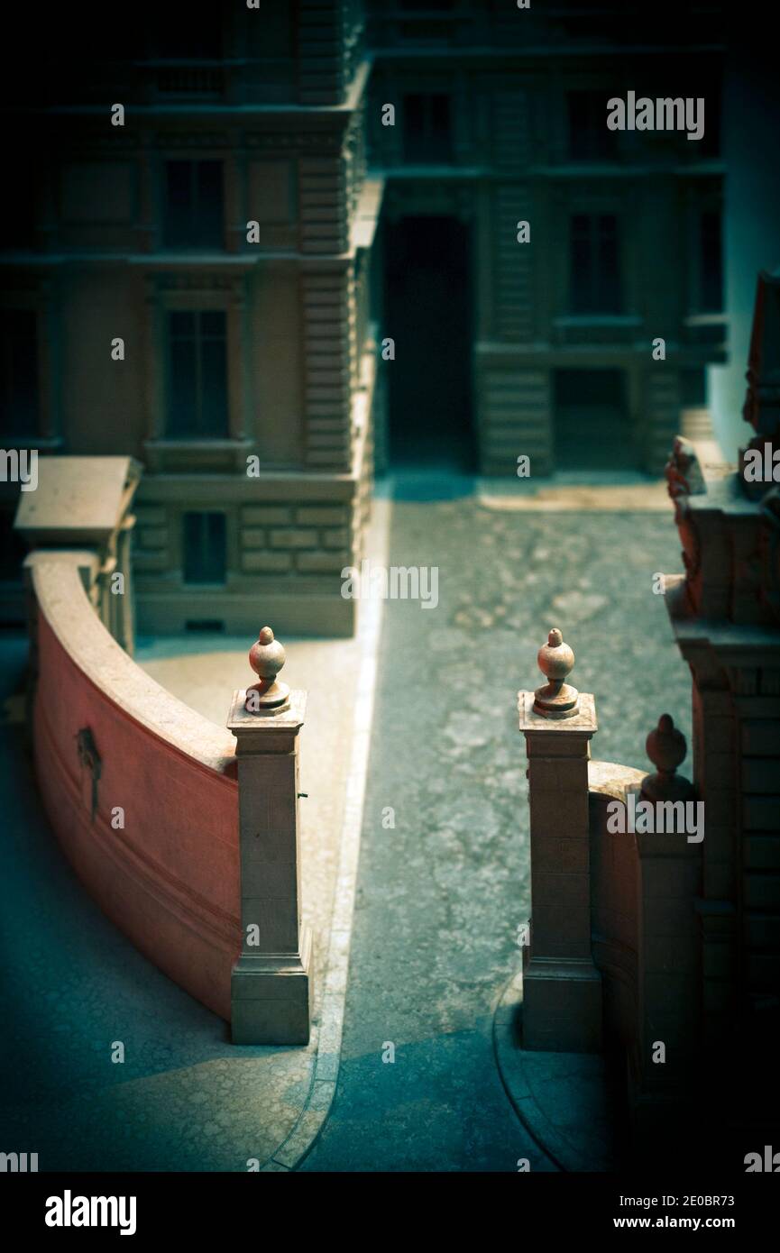 Scale model of Palais Garnier opera house in Paris Stock Photo - Alamy