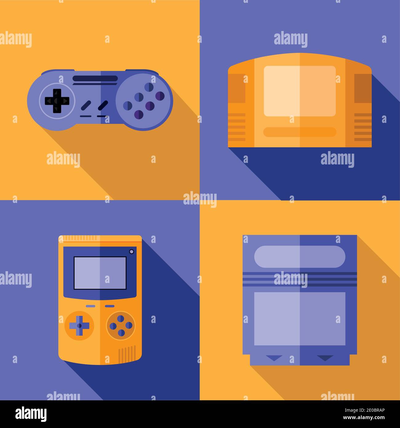 videogame consoles icon collection design, play leisure and gaming ...