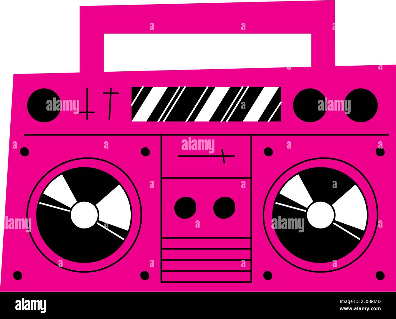 retro tape recorder design, Music sound melody song musical art and ...