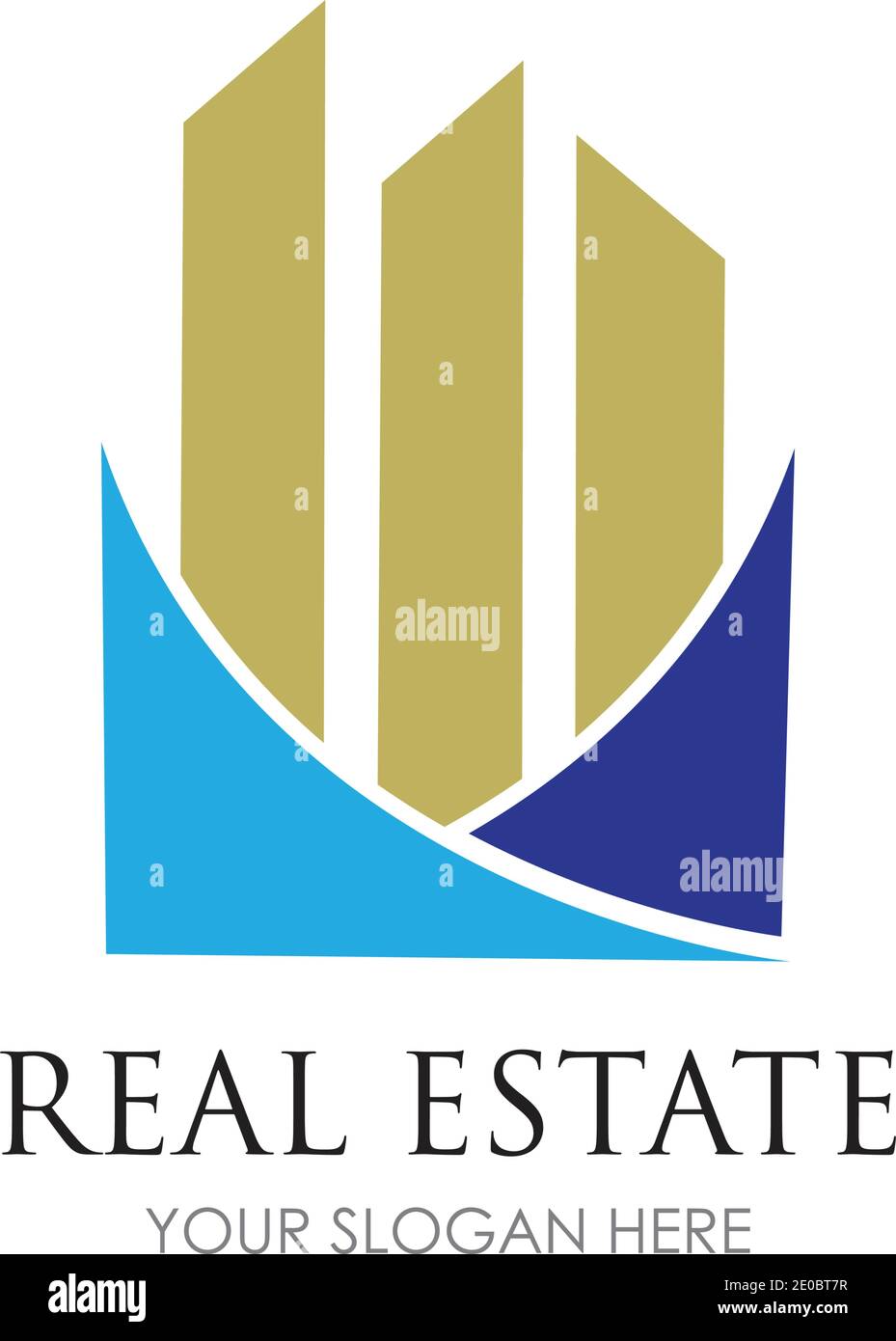 Real estate logo icon illustration - Vector Stock Vector Image & Art ...