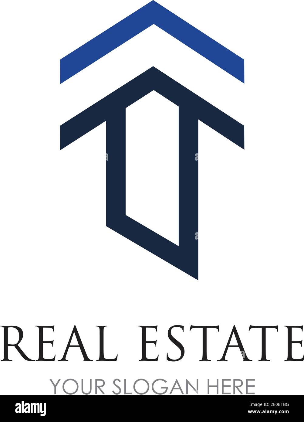 Real estate logo icon illustration - Vector Stock Vector Image & Art ...