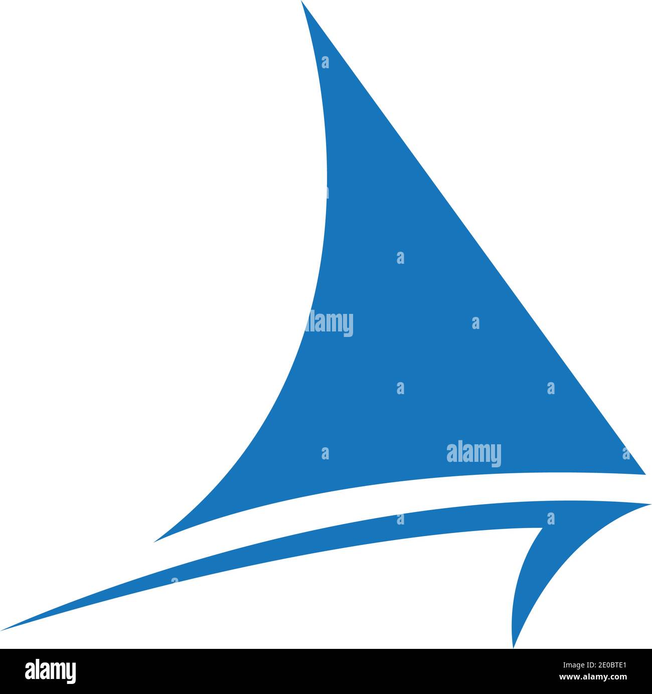 sailing logo vector icon concept illustration design template Stock ...