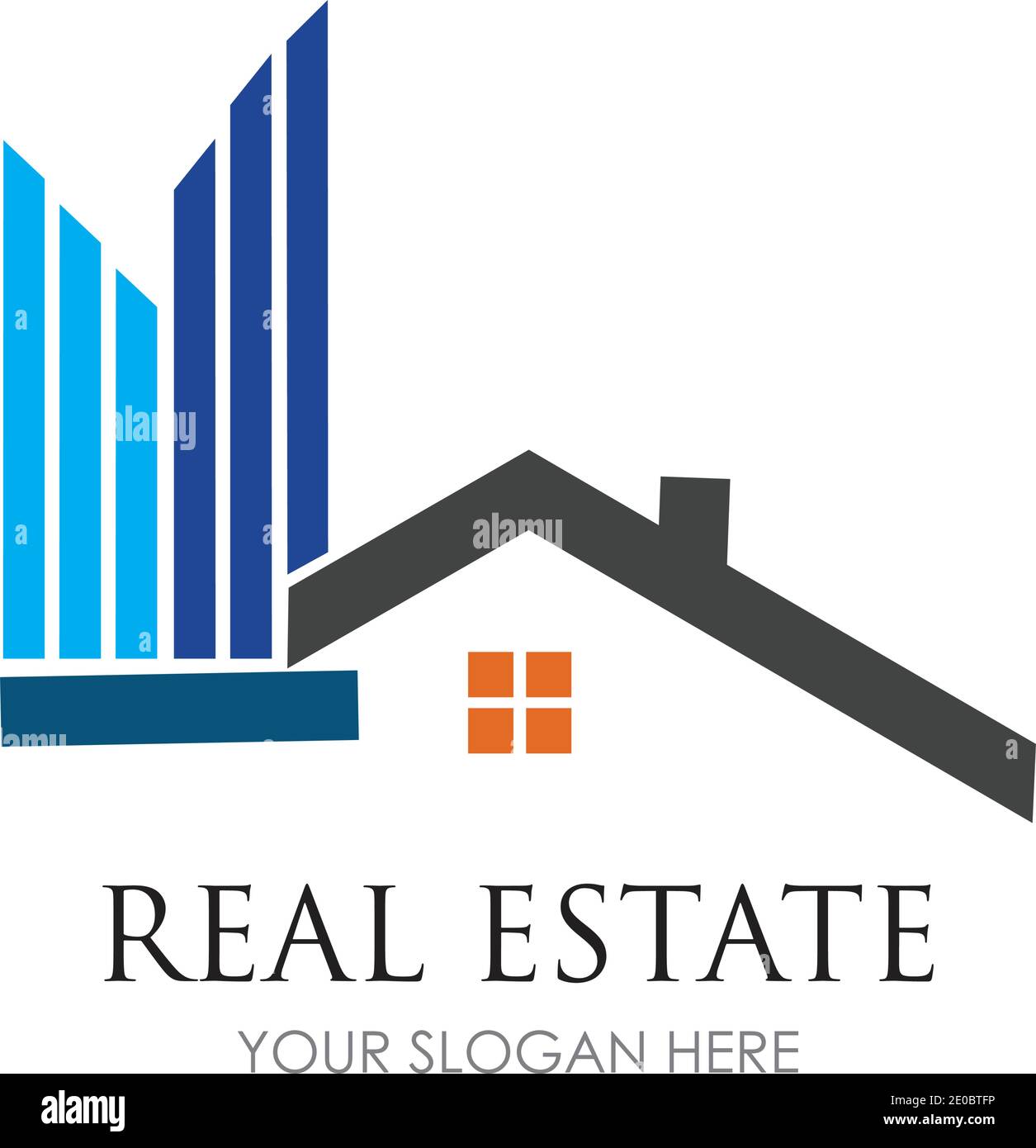 Real estate logo icon illustration - Vector Stock Vector Image & Art ...