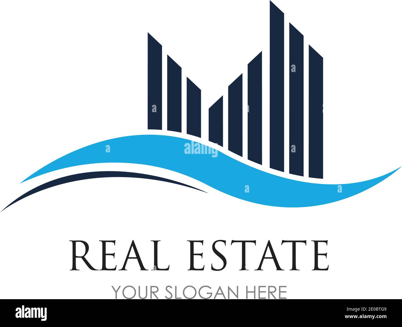 Real estate logo icon illustration - Vector Stock Vector Image & Art ...