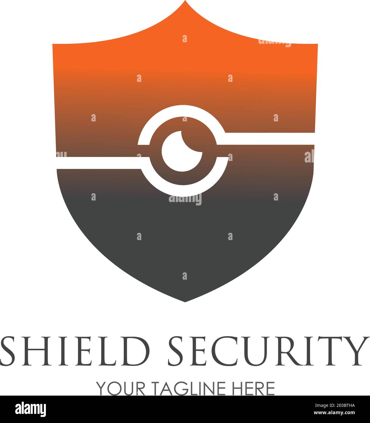 Shield Security logo design vector illustration template Stock Vector ...