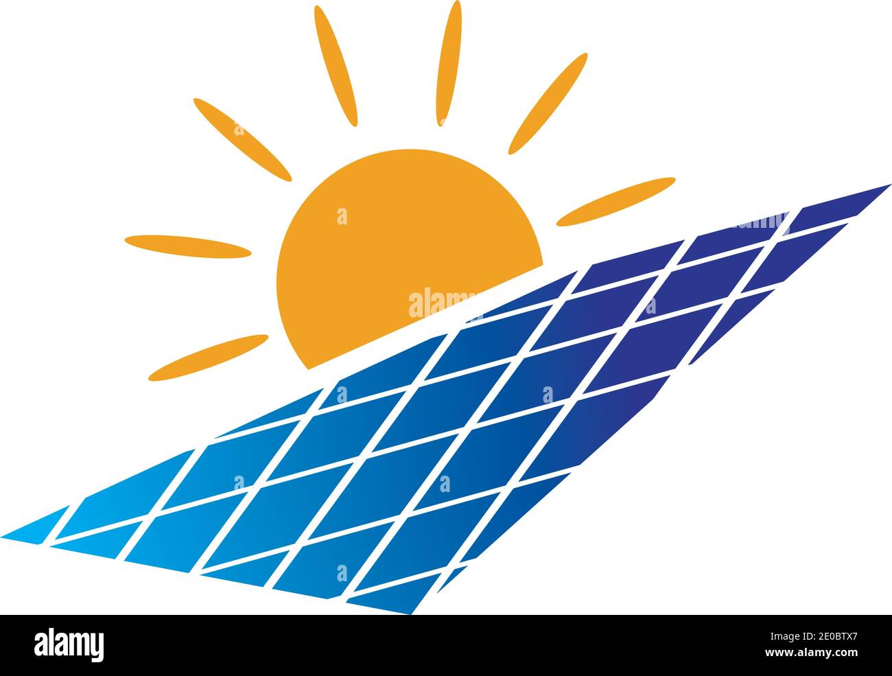 Solar grid pattern Stock Vector Images - Alamy