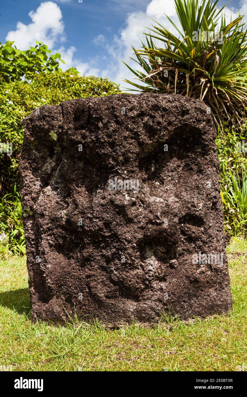 Badrulchau Stone Monoliths, stone face monoliths, ancient ruins ...